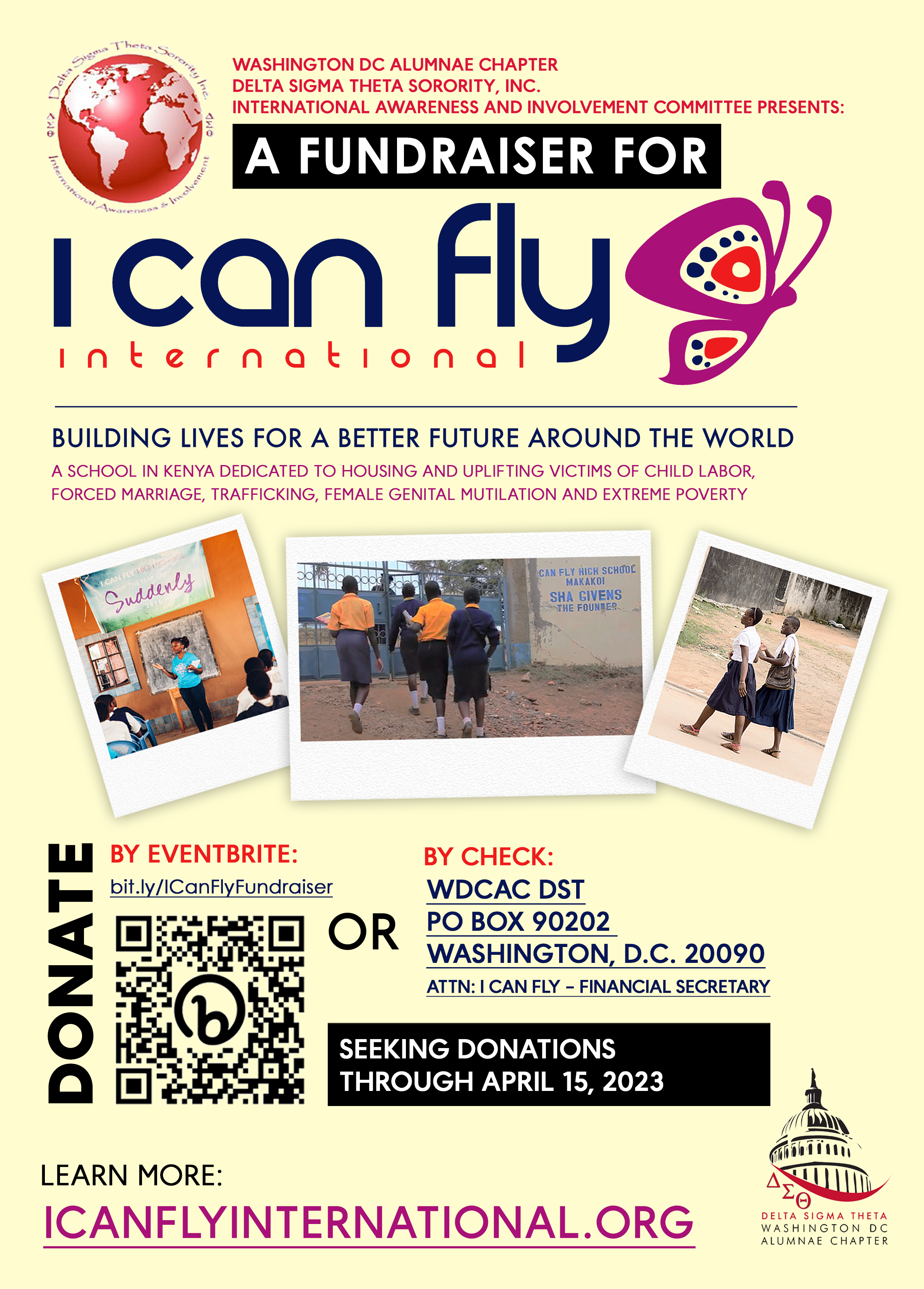 I Can Fly Fundraiser - Washington DC Alumnae Chapter